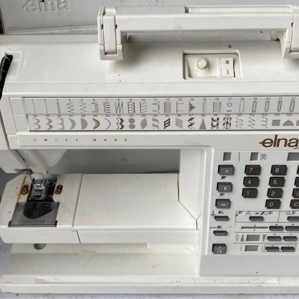 ELNA 6003 Quilters Dream Instruction Operating Manual PDF Download - Etsy