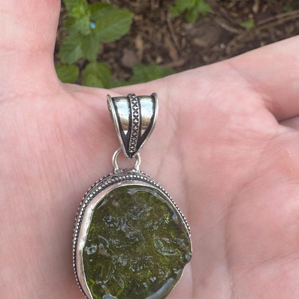 Rainbow Solar Slice Moon & Star Shape Gemstone Pendant, Vintage Style ...