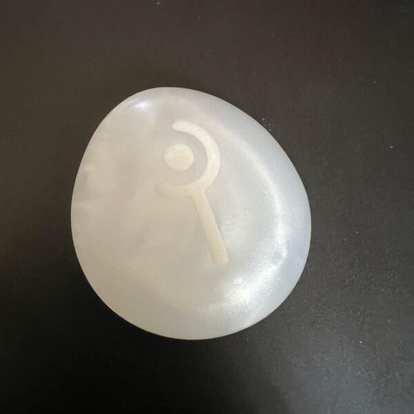 Clear White Mage FFXIV Glow in the Dark Soul Crystal/whm Job Stone ...