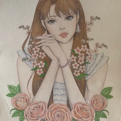 Pure Coloring Page for Adults Grayscale Coloring Page Instant Download ...