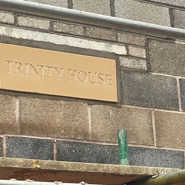 Deeply Engraved Stone House Sign 340 X 160 X 50mm - Etsy UK