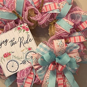 TUTORIAL Spring Wreath Tutorial Summer Wreath Tutorial | Etsy