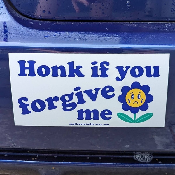 Funny Weird Gen Z Bumper Sticker, a Witch Turned Me Into a Car, 7.5 X 3 ...