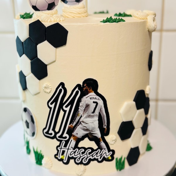 Jude Bellingham Happy Birthday Cake Topper | Football Theme Birthday - Etsy