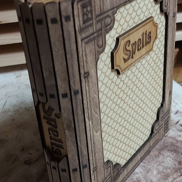 Bookbox With Character Sheet, Dicebox and Storage for Your Rpg Needs AI ...