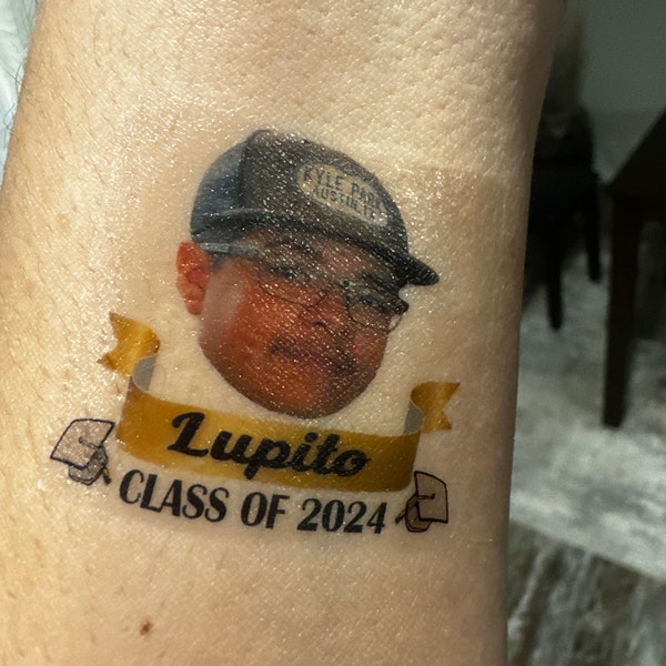 Grad Party Tattoos - Graduation Party - Milestone - College Graduation ...