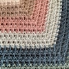 CROCHET PATTERN - Hopscotch Triangle Scarf, US Term, Crochet Pattern ...