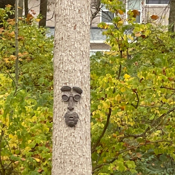 Shademaster Tree Face Concrete Garden Decor Gift - Etsy