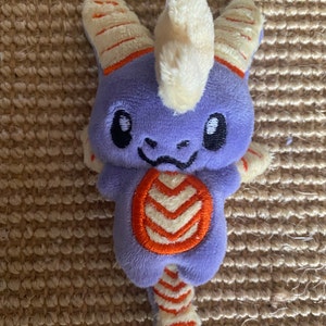 ITH in the Hoop Embroidery Pattern Felyne Palico Keychain | Etsy Canada