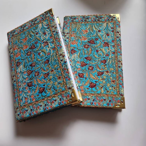 Handmade Notebook|fabric Notebook|woven Dairy Notebook|notepad for ...