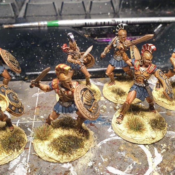 Aquila Empire: the Inferi Legionaries Set of 5 Multipart Miniatures D&D ...