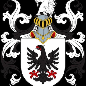 Goodman Family Crest Digital Download Goodman Coat of Arms JPG File ...