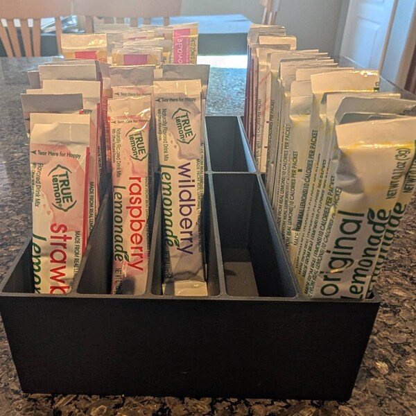 Water Flavor Packet Organizer, Drink Packet Holder, Water Packet Holder ...