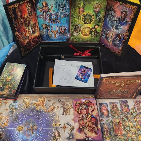 Tarot Deck - Special Edition - Voice & Vision Tarot - Etsy