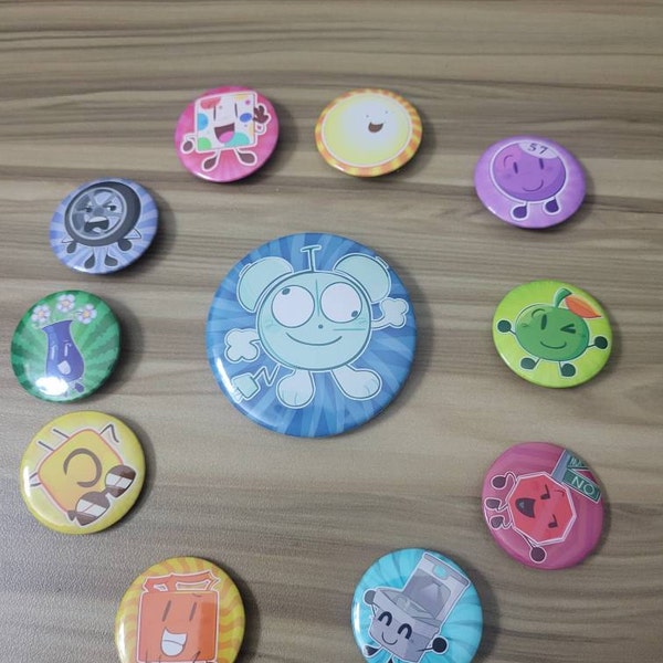 ITFT PIN SET ( Its Time for the ) Object Show - Etsy