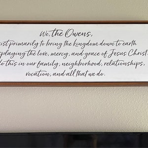 Custom Signs With Quotes Custom Quote Signs for Home by | Etsy