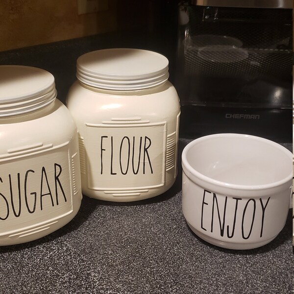 Rae Dunn Inspired Alphabet and 4 Bonus Words SVG | Digital File | Rae ...