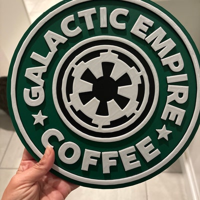 Star Wars Starbucks Sign Boba Fett Star Wars Coffee Bar Sign - Etsy
