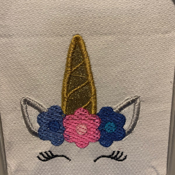 Applique Unicorn Face Machine Embroidery Instant Download, Unicorn ...