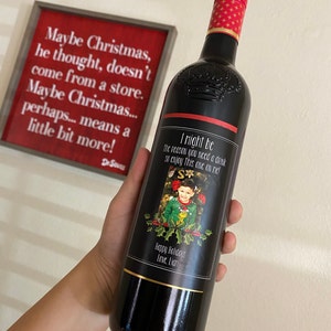 Funny Teacher Appreciation Gift / Custom Wine Bottle Label - Etsy