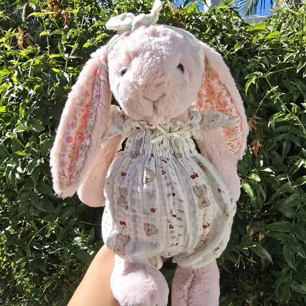 Pajama Set for Bartholomew Bear Plush Toy - Specially Tailored for ...