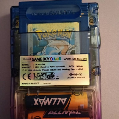 Gameboy Color Holographic Inverted Back Sticker - Etsy