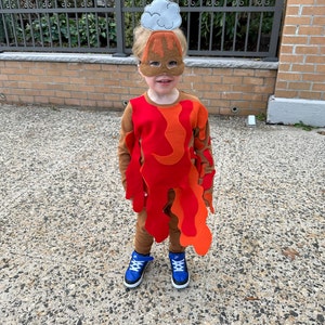 Volcano Mask Erupting Volcano Costume Volcano Halloween Costume Book ...