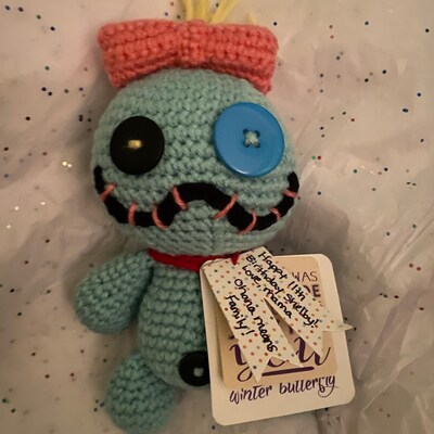 Scrump Doll, Plush Scrump, Crochet Scrump, Lilo and Stitch, Crochet ...
