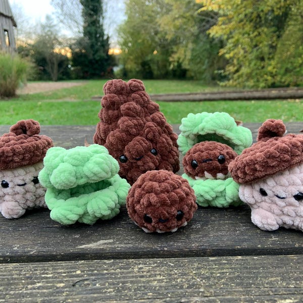 3 in 1 BUNDLE Most Popular Dessert Turtles Crochet Pattern Beginner ...