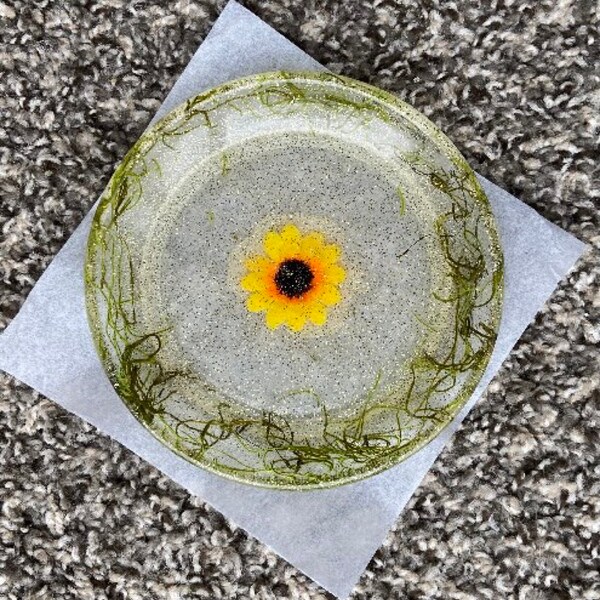 Mini Faux Marimo Moss Ball Terrarium Necklace or Keychain - Etsy