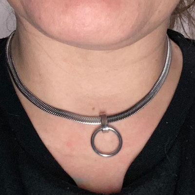 Chunky Chain Goth Layered Necklace Set Handmade, Waterproof, Steel Alt ...