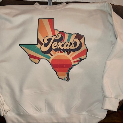 Retro Texas Png, Texas State Png, Texas Clipart, Sublimation Designs ...