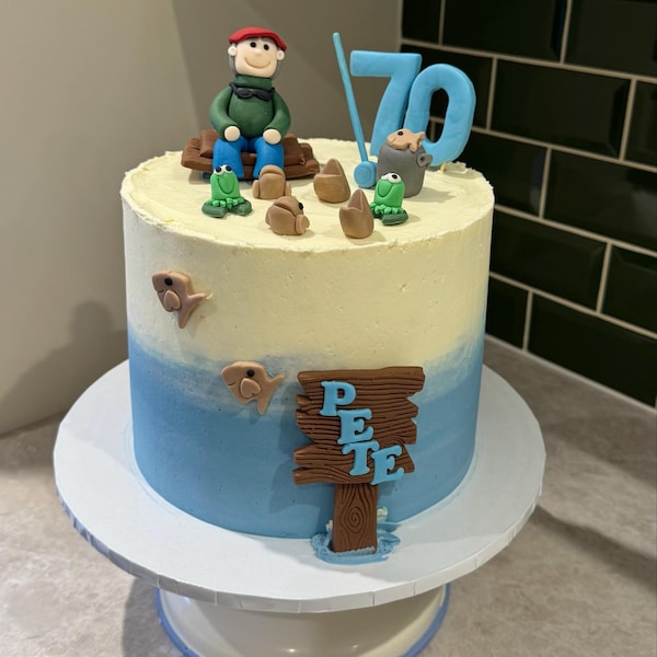 Builder Cake Topper, Workman Cake Topper, Building Cake Topper ...