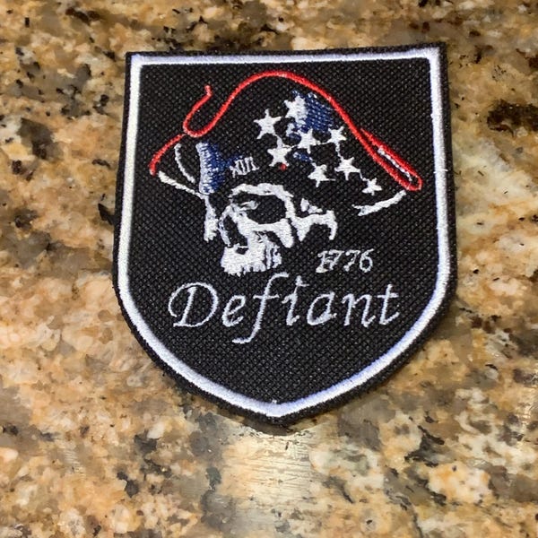 Patriotic Defiant Sticker - Etsy