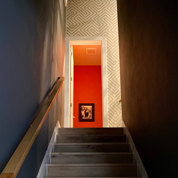 Linear Tile Stencil - Geometric TILE STENCIL for Painting Tiles ...