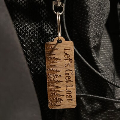 Pine Tree Wooden Bookmark With Custom Name Personalized Gift Gift for ...