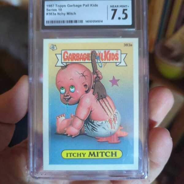 1985 Garbage Pail Kids Series 2 Clogged Duane CGC 9.0 Mint Glossy Live ...