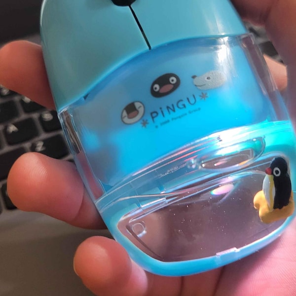 Pingu Penguin Aqua Y2K Frutiger Aero Vintage Nostalgic Water Mouse ...