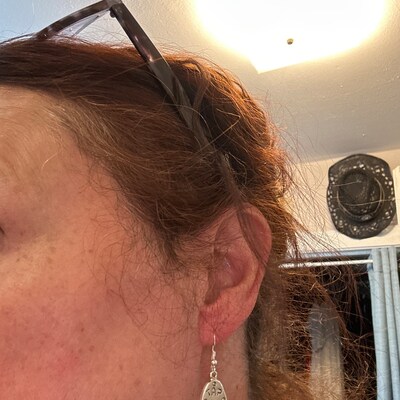 Tiny Taps Dangle Earrings With Sterling Silver Earwires or Leverbacks ...