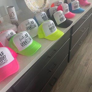 CUSTOM Wavy Groovy Font Bucket Hat 4 Colors to Choose - Etsy