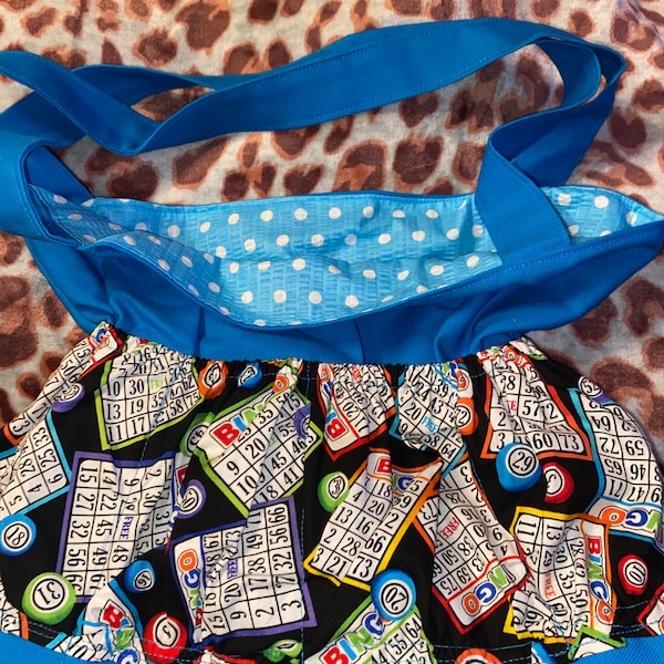 Bingo Dauber Bag: Canvas Tote Handbag With Pockets - Etsy