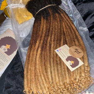 100 Locs Bundle Standard Loc Extensions 100% Human Hair | Etsy