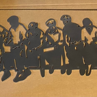 Ironworker Lunch on a Beam Metal Sign Union Pride JIW Ironworkers Union ...