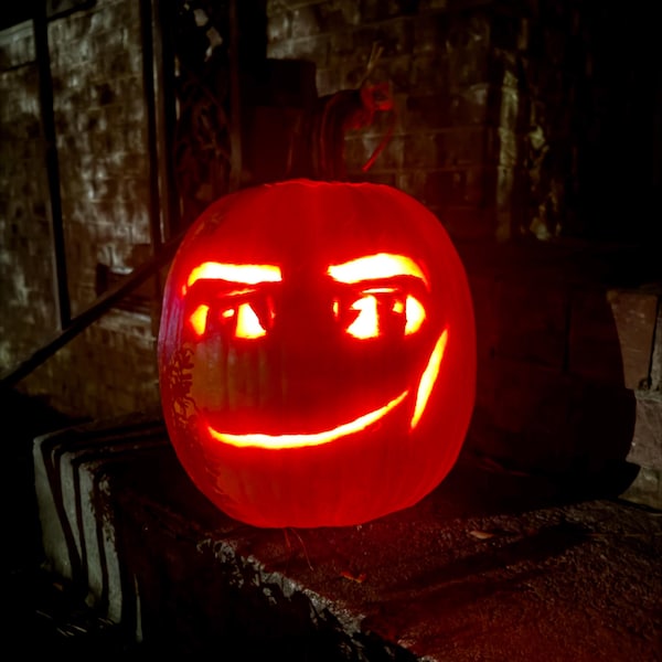 Sigma Pumpkin Carving Patterns || Gen Alpha Pumpkins With Rizz for a ...