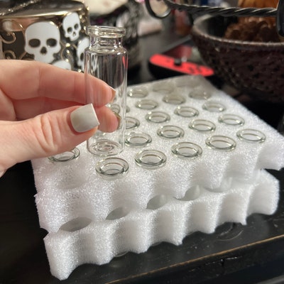 Glass Bottles With Corks 5 10 15 or 20 Ml Clear Empty Jars - Etsy