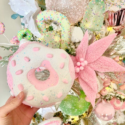 Small Pastel Ice Cream Fruit Loop Sprinkle Glitter Cone 5 Inch - Etsy