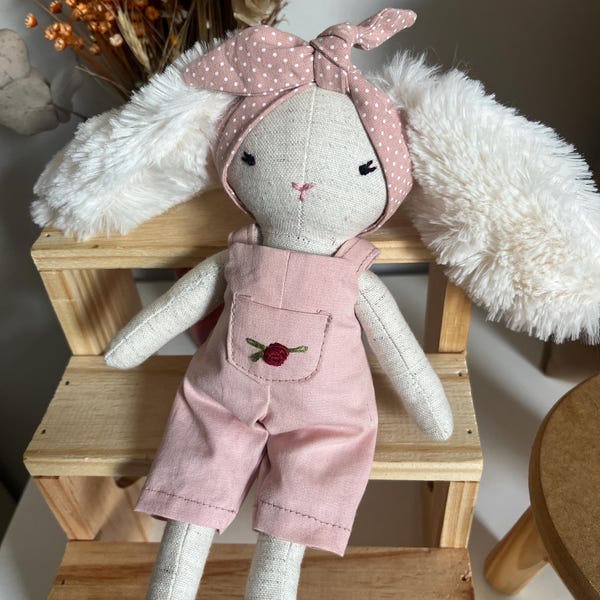 Baby Bunny Sewing Pattern PDF - Make an Easter Bunny Doll / Stuffed ...