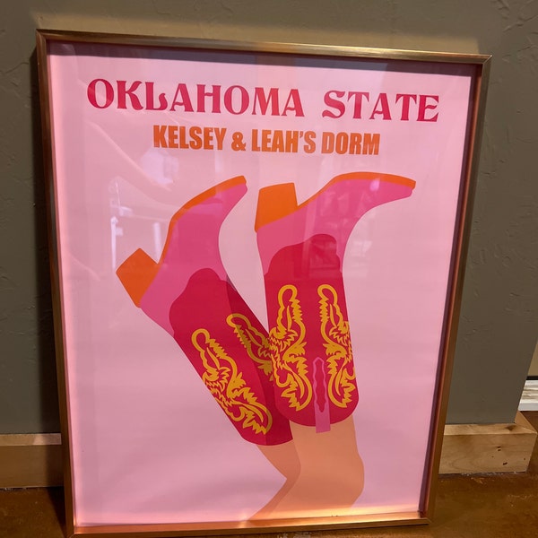 Custom Cowgirl Boots Printable Art, Howdy Rodeo Poster, Last Rodeo ...