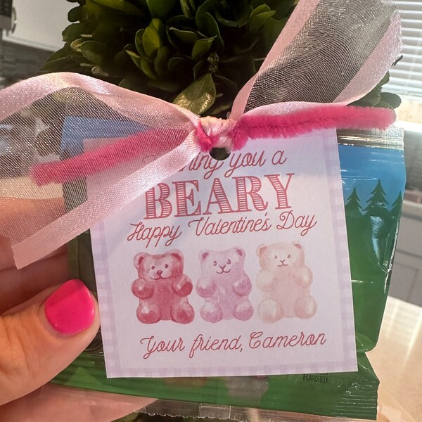 Printable Valentines Day Cards for Kids, Valentine Tags, X0X0 Valentine ...