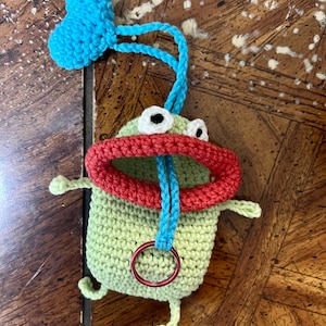 PATTERN: Crochet Key Case,knitted Key Holder PATTEN ,handmadet Key Ring ...